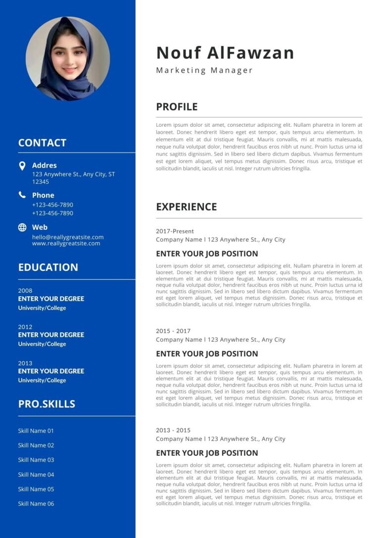 Professional CV Templates for Dubai (UAE) - OxfordCV