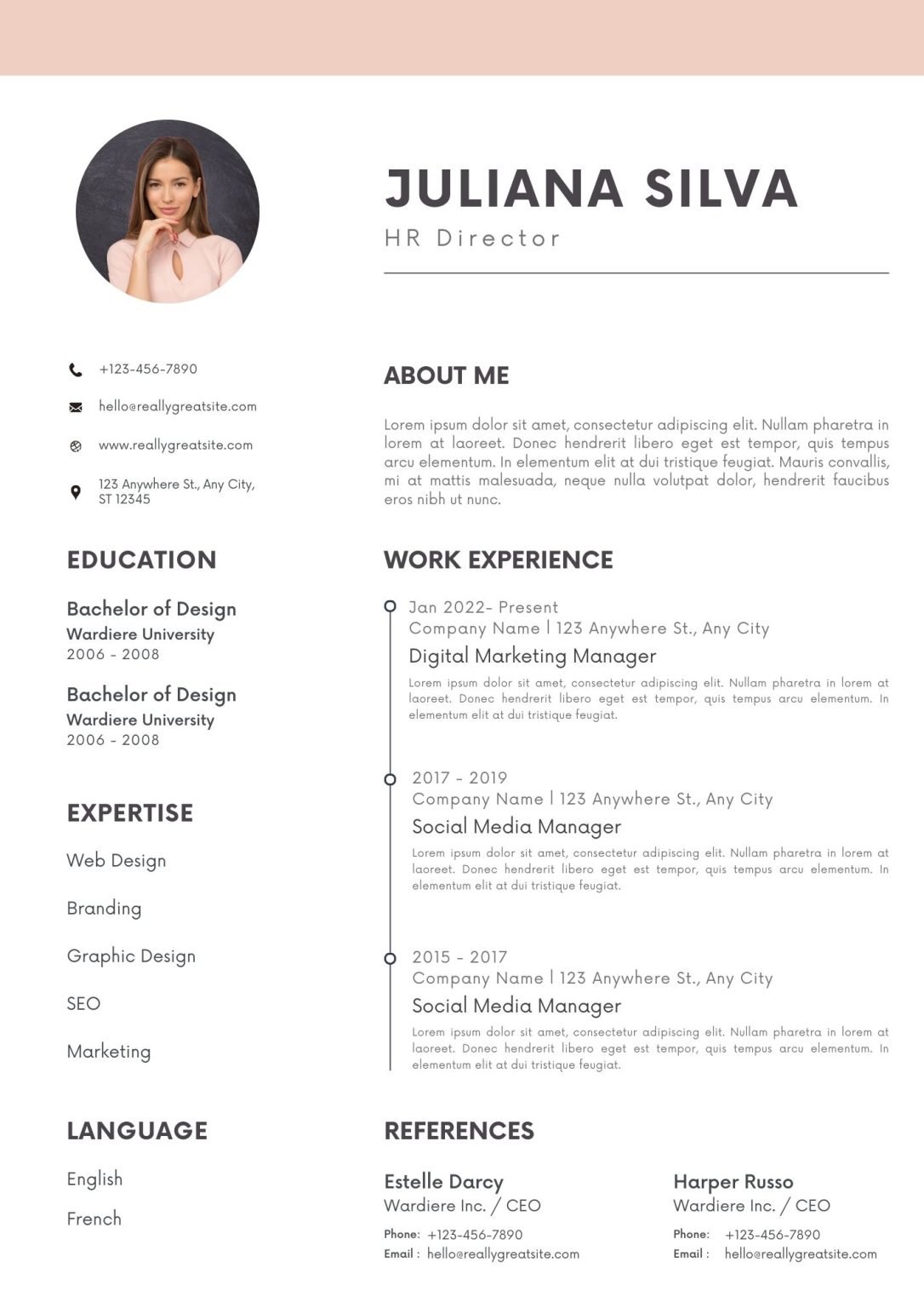 Professional CV Templates for Dubai (UAE) - OxfordCV
