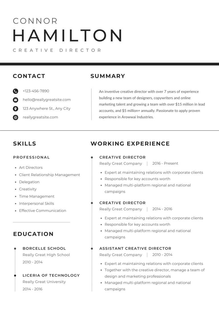 Professional CV Templates for Dubai (UAE) - OxfordCV