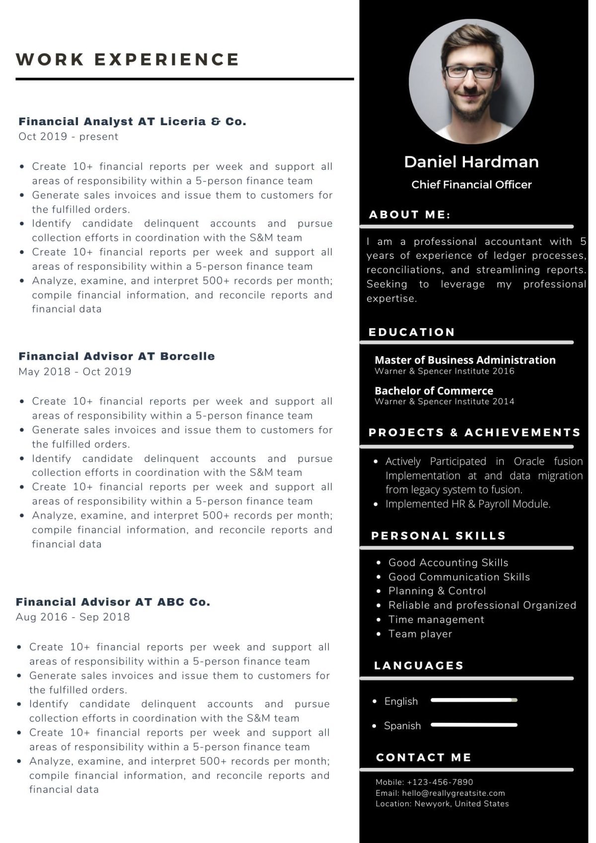 Professional CV Templates for Dubai (UAE) - OxfordCV